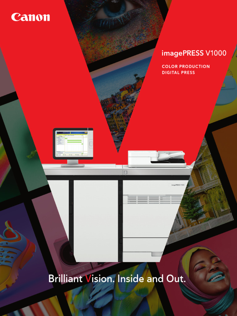 PSD imagePRESS V1000 Brochure R4 Apdf | PDF