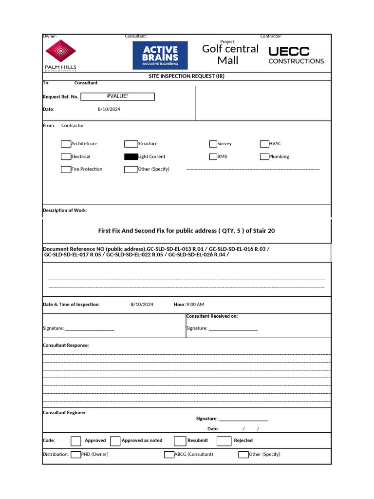 GC Uecc Abcg Ir El 0024 | PDF