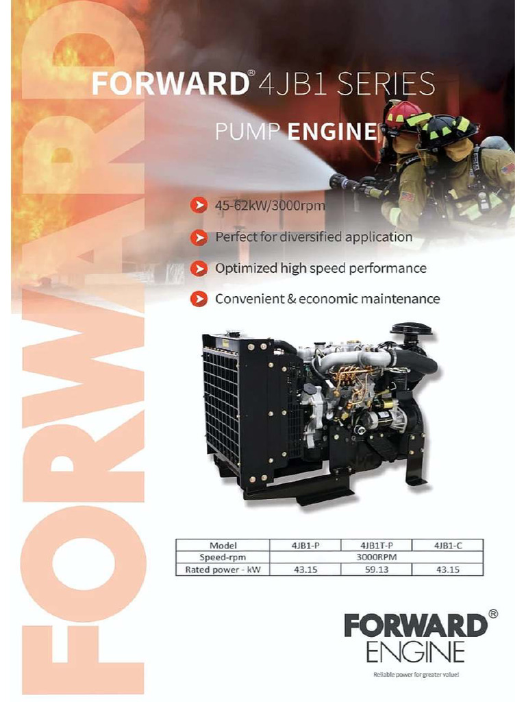 Brosur Forward 4JB1T | PDF