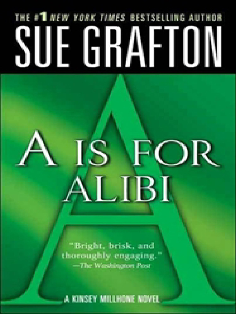 A Is For Alibi (A Kao Alibi) - Sue Grafton | PDF