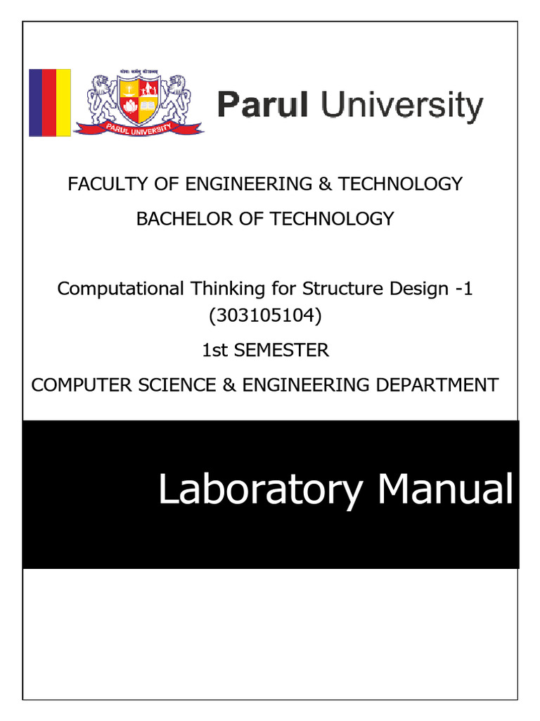 CTSD Lab Manual | PDF