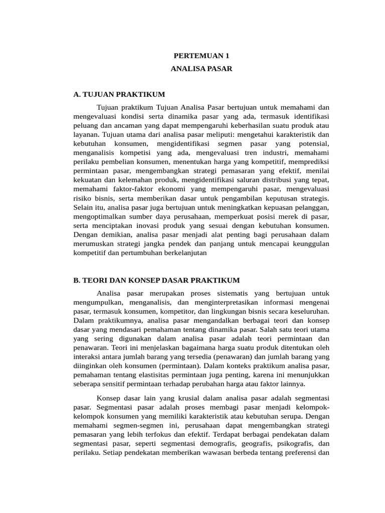 Pertemuan 1 | PDF