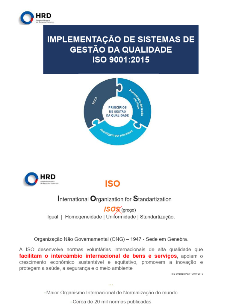 Manual ISO 9001-2015 | PDF