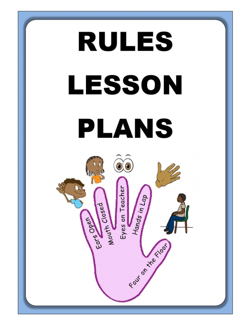 Teaching Classroom Rules | PDF