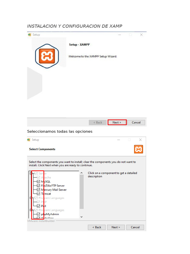 Configuracion Xamp | PDF