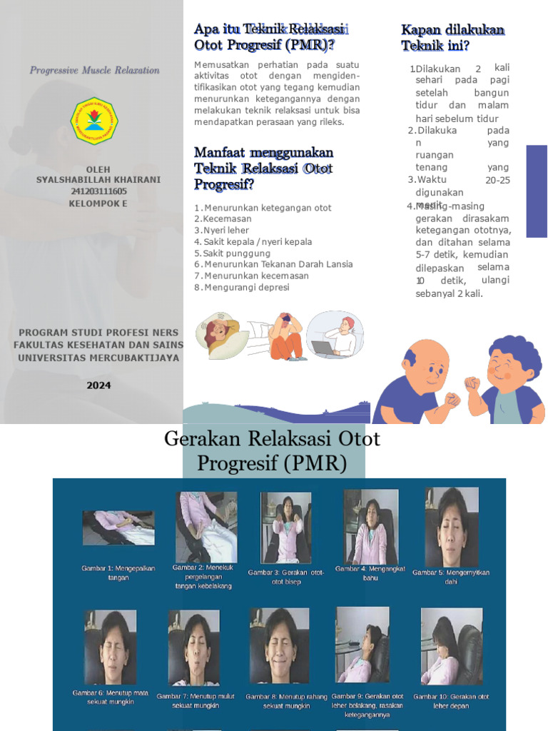 Leaflet PMR Salsa Gerontik | PDF