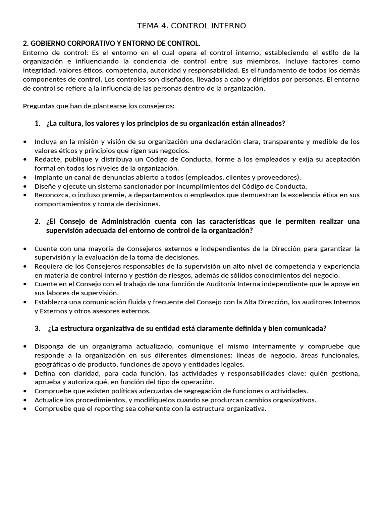 Tema 4 Auditoria | PDF