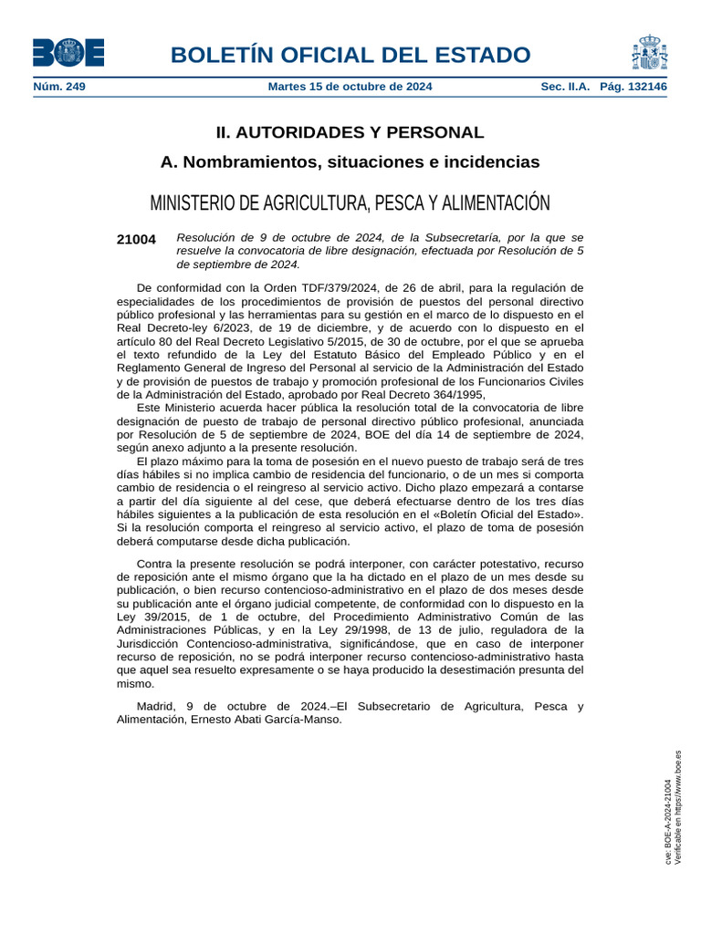 BOE-A-2024-21004 | PDF