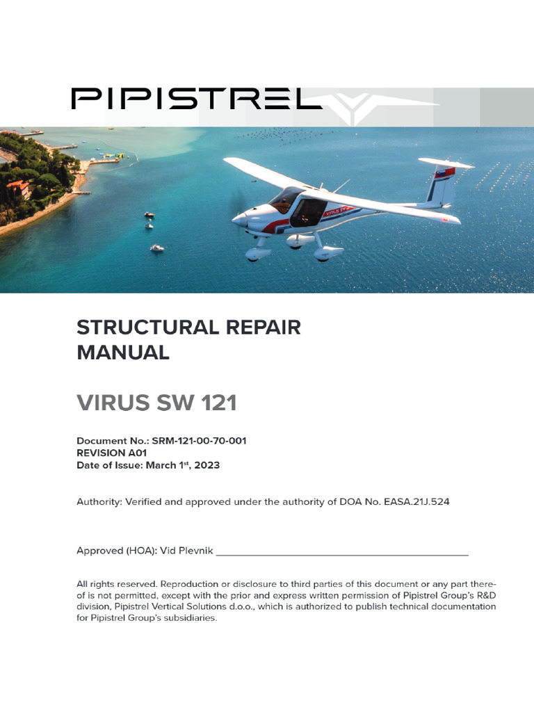 Structural Repair Manual - Files - Pipistrel | PDF