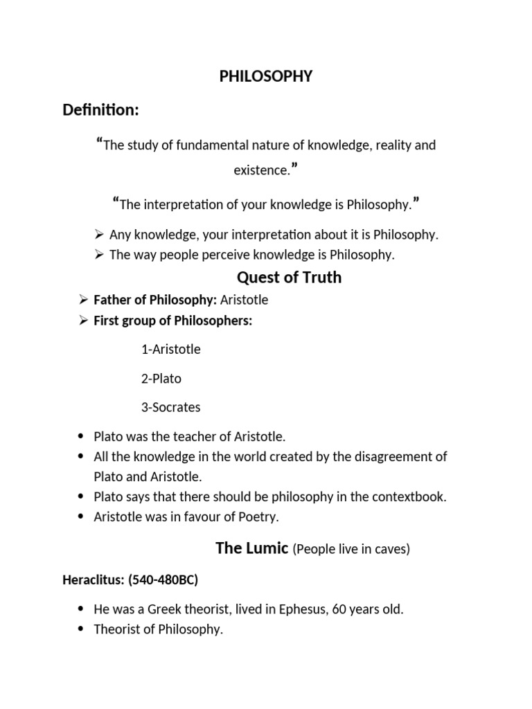 Philosophy | PDF