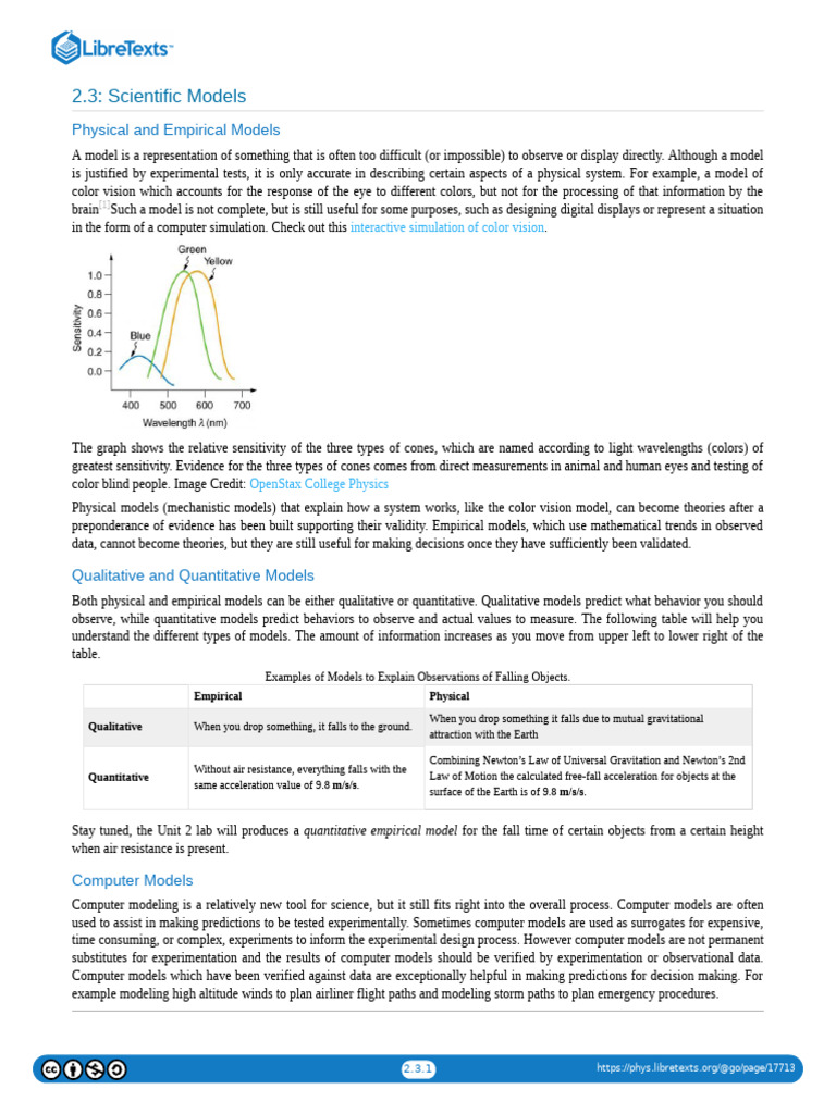A. Scientific - Models | PDF