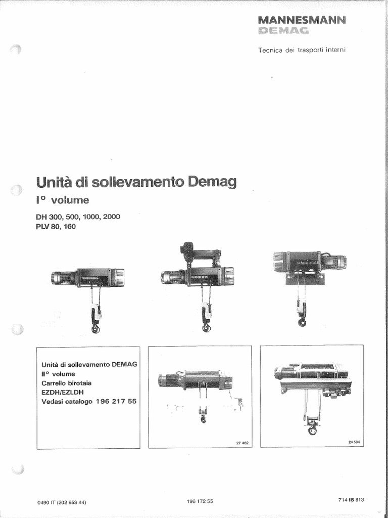 Demag DH-PLV | PDF