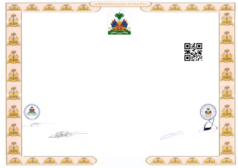 Bunexe - e - certificat-C-20210100039648X-FLORESTA Junior | PDF