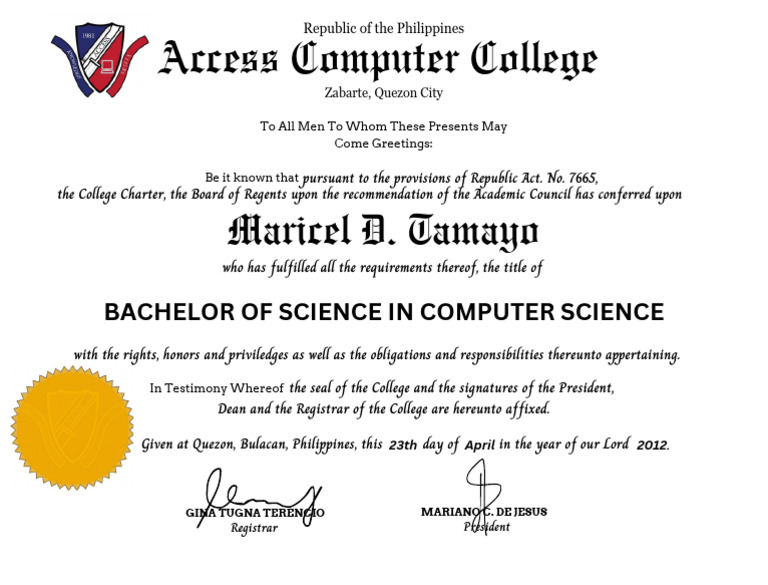 Diploma Tamayo | PDF