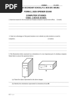 Form 2 Term 3 | PDF | Spreadsheet | Computer Engineering