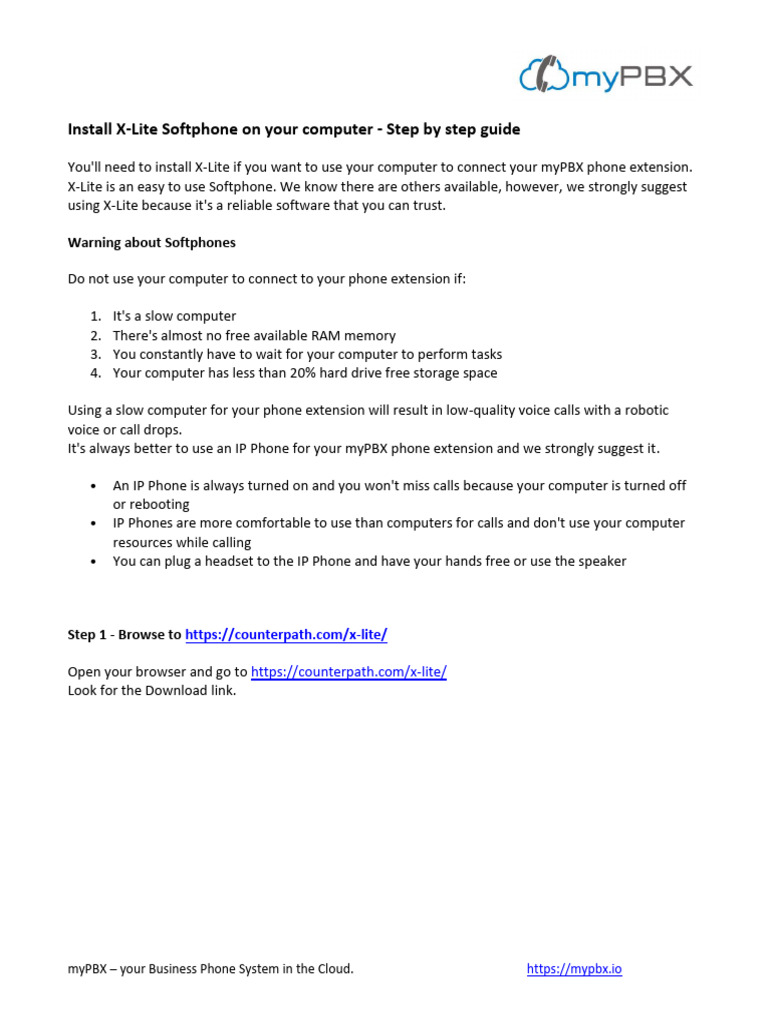Install X Lite | PDF