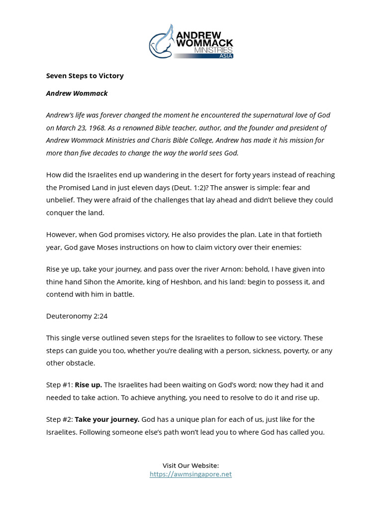Seven Steps To Victory | PDF