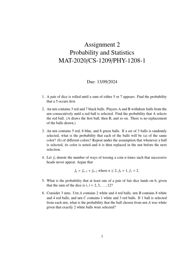 Assignment 2 | PDF