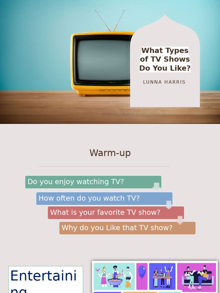 What Types of TV Shows Do You Like | PDF