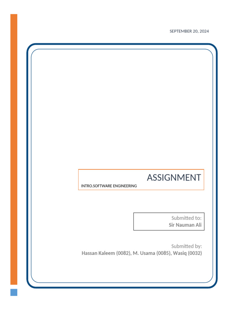 Assignment 1 | PDF