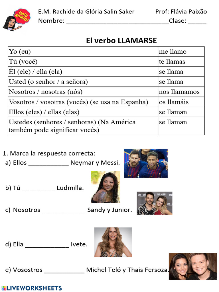 Llamarse | PDF