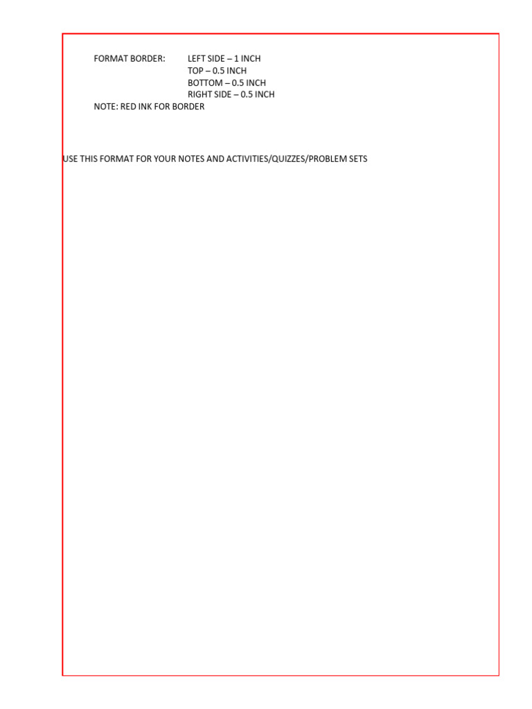 Template Short Bond Paper | PDF