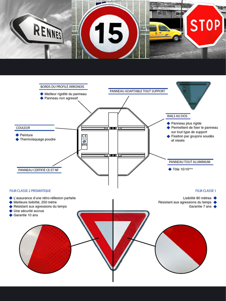 Fiche Technique Panneau - Police | PDF