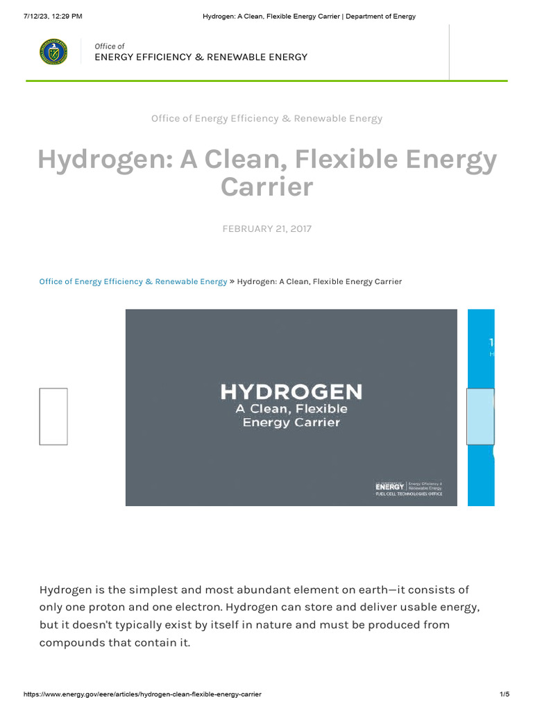 Hydrogen_ Applications | PDF