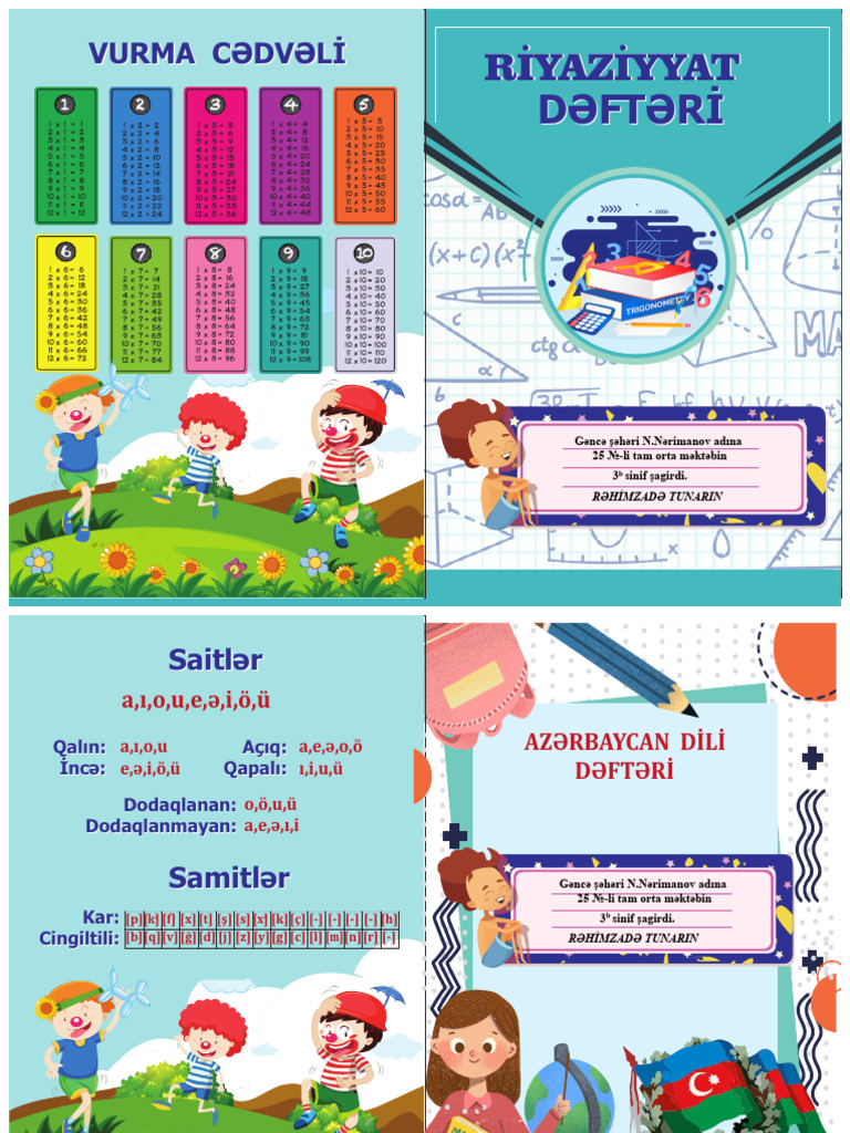 Defter Uzu - Susen Muradli - Oglanlar Ucun | PDF