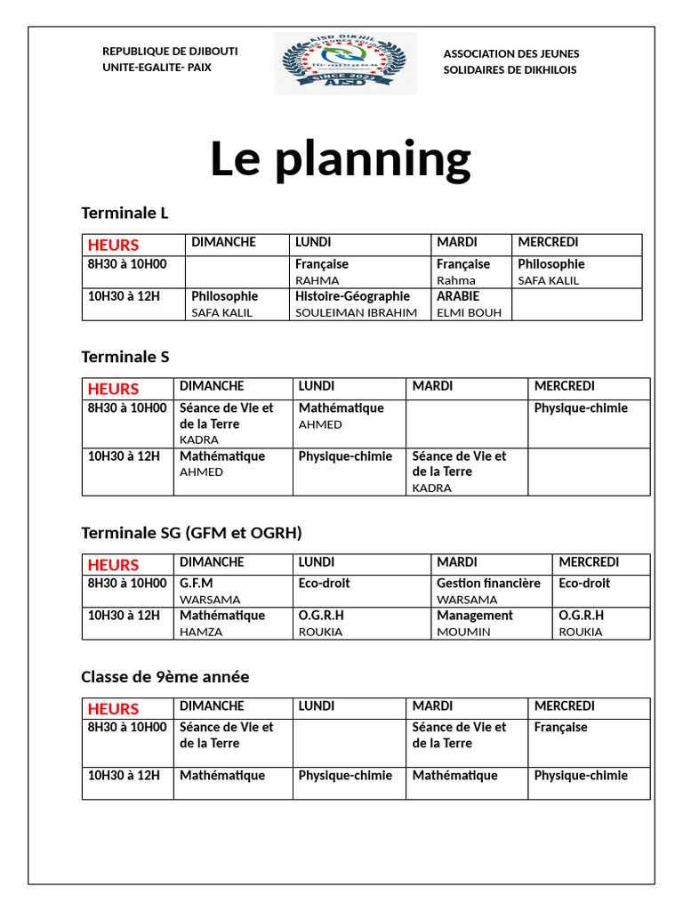 Planning | PDF