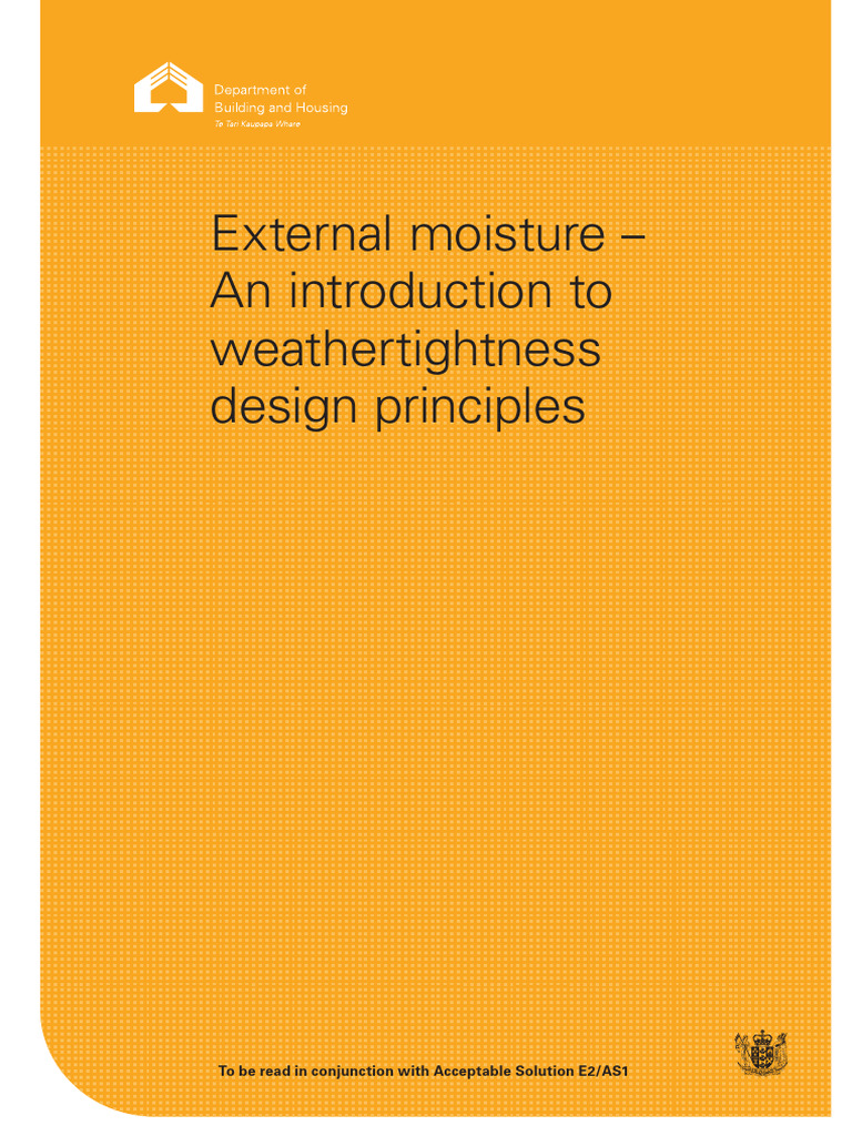 External Moisture An Introduction | PDF