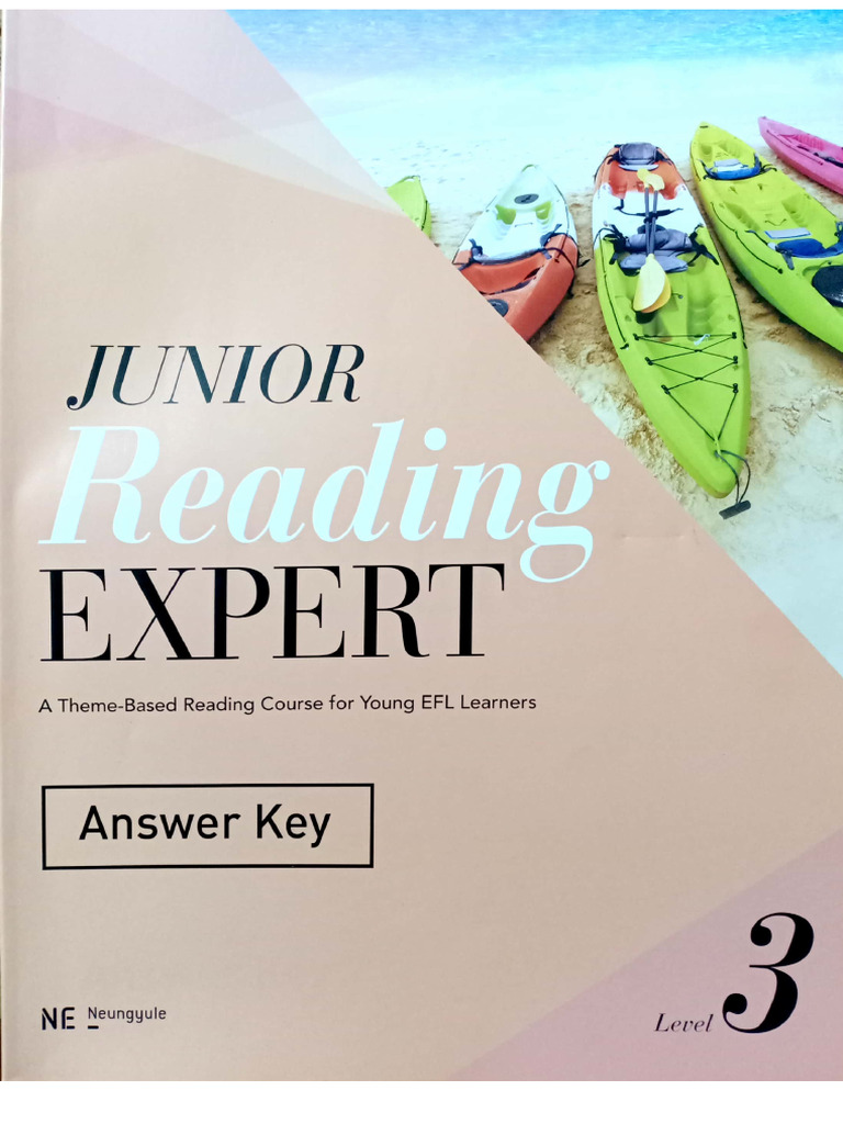 Junior Reading Expert 3 Answer Key | PDF