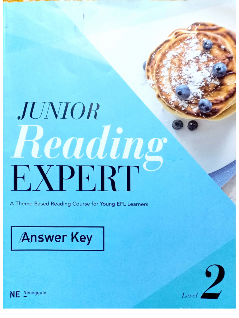 Junior Reading Expert 2 Answer Key | PDF