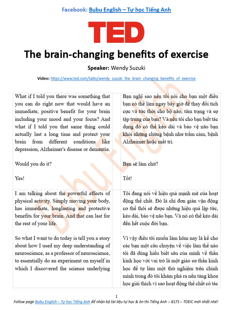 The brain-changing benefits of exercise | PDF