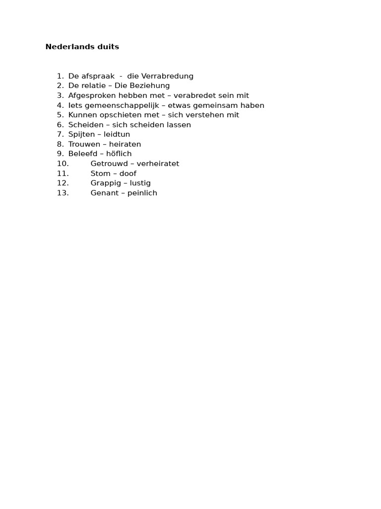 Duits | PDF