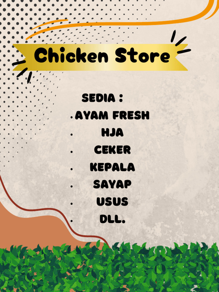 Chicken Store | PDF