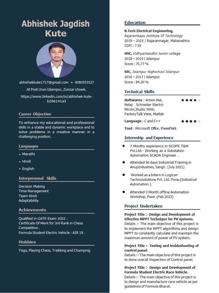 Abhishek Kute - RIT-3 | PDF