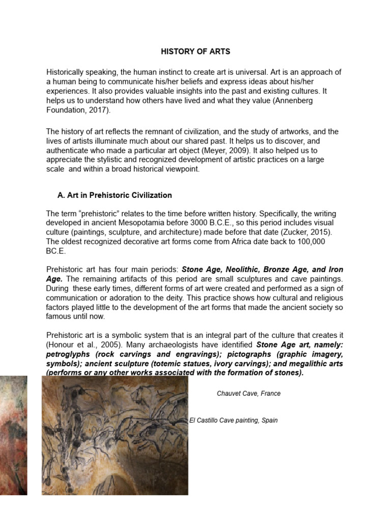 History of Arts | PDF