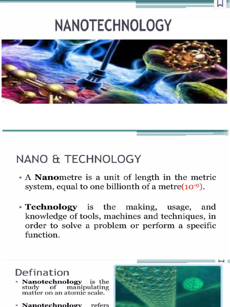 NANOTECHNOLOGY | PDF