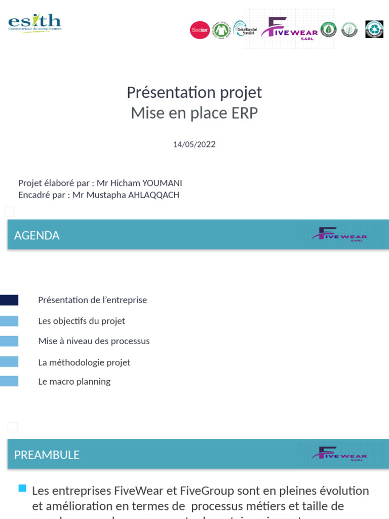 Presentation PFE MMI10 v1-3 | PDF