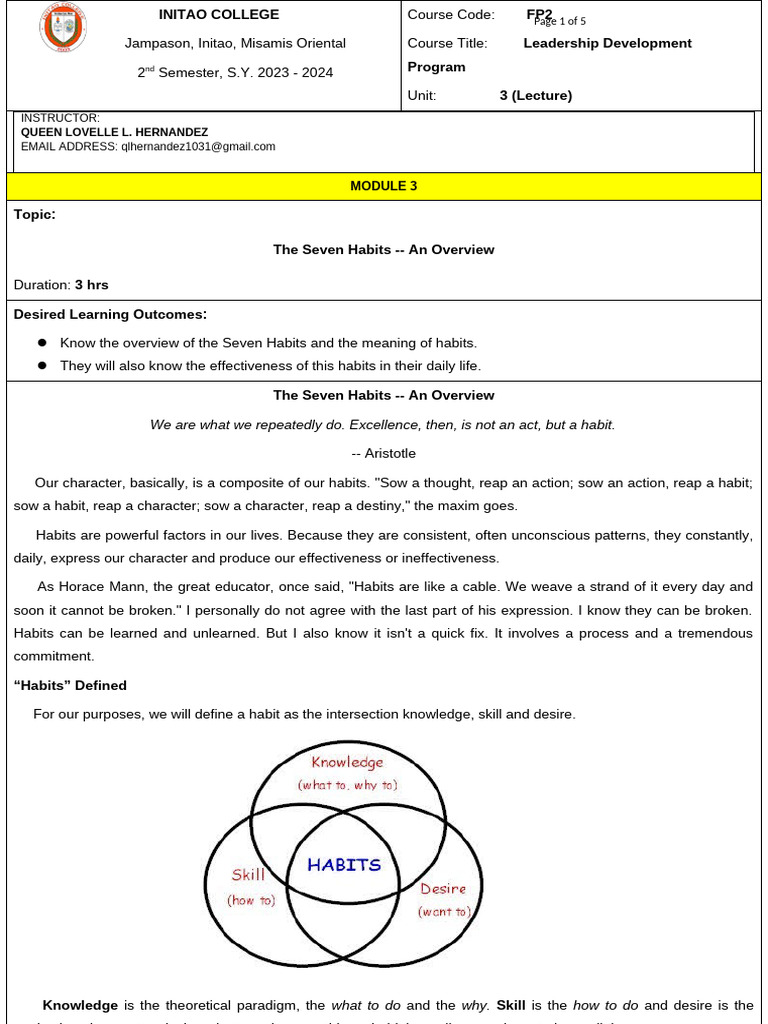 FP2 Module 3 4 | PDF
