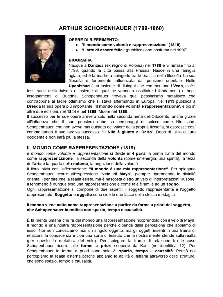 Schopenhauer | PDF