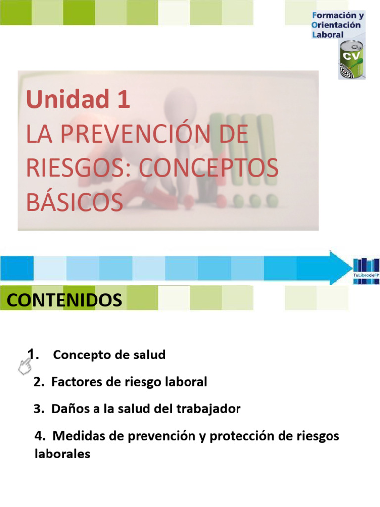 UD 1 LA PREVENCION DE RIESGOS CONCEPTOS BASICOS | PDF