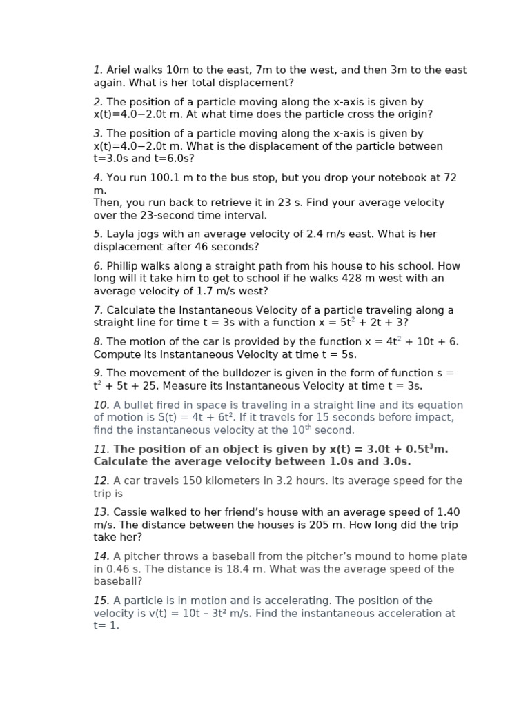 Physics Long Quiz | PDF