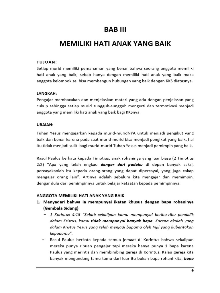 Buku PP Bab Iii PDF | PDF