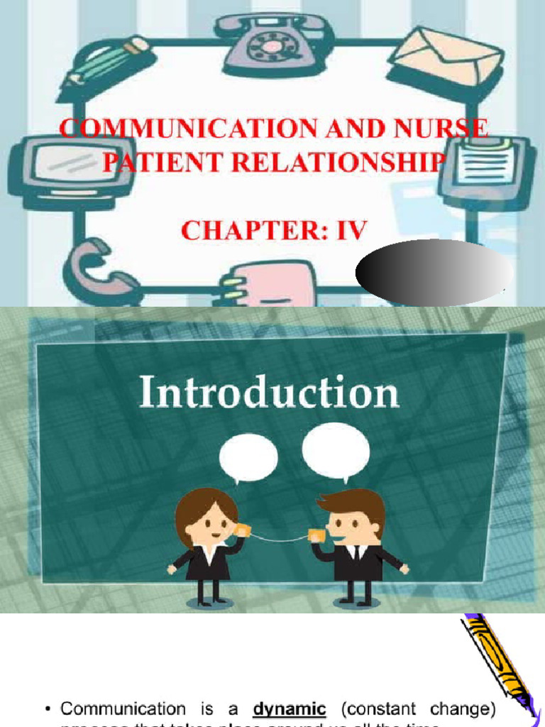 Unit-4-Communication and Nurse Patient Relationship | PDF