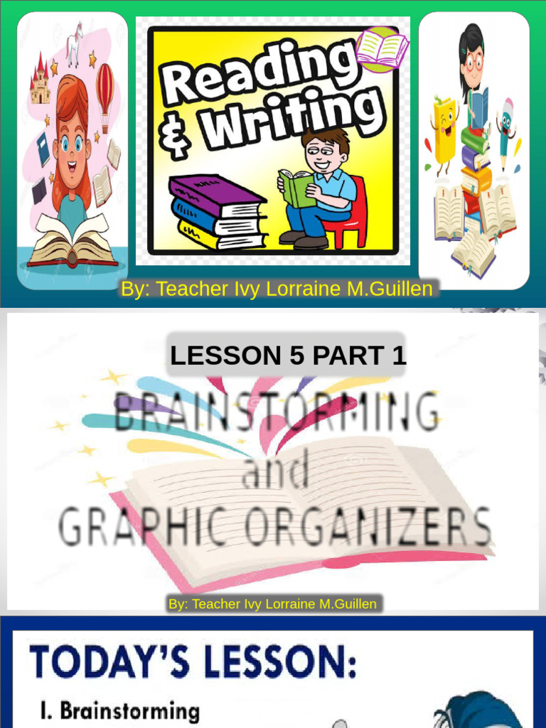 READING and WRITING LESSON 5 PART 1 | PDF