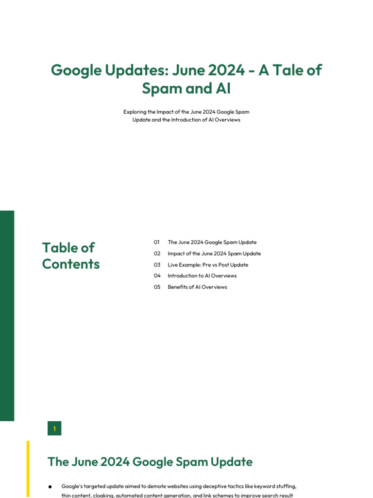 1 Google Updates June 2024 | PDF