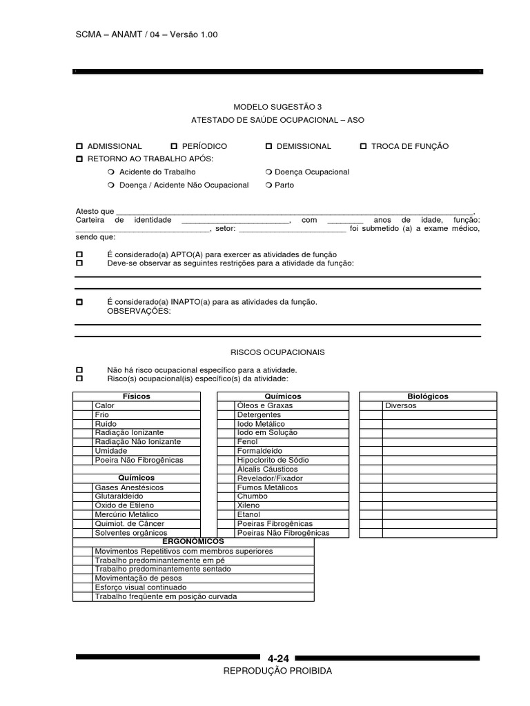 Modelo Sugestão 3 Aso | PDF