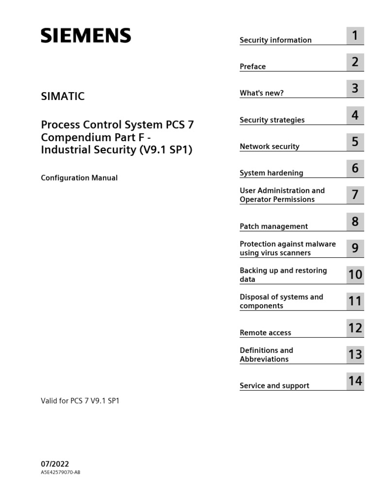 Pcs7 Compendium Part F en-US en-US | PDF